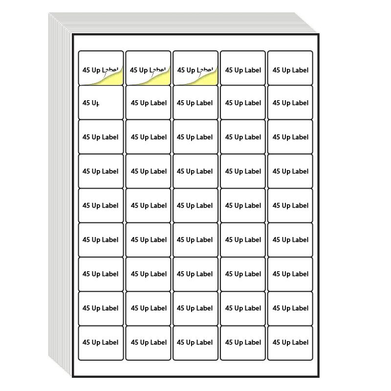 45 Up Label A4 Size 50 Sheets Thermal Label 40 X 30 mm | Shop Today ...