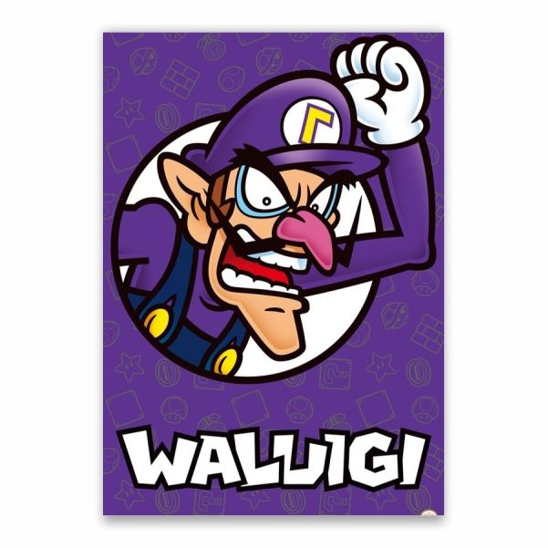 Waluigi Purple Poster - A1 | Shop Today. Get it Tomorrow! | takealot.com