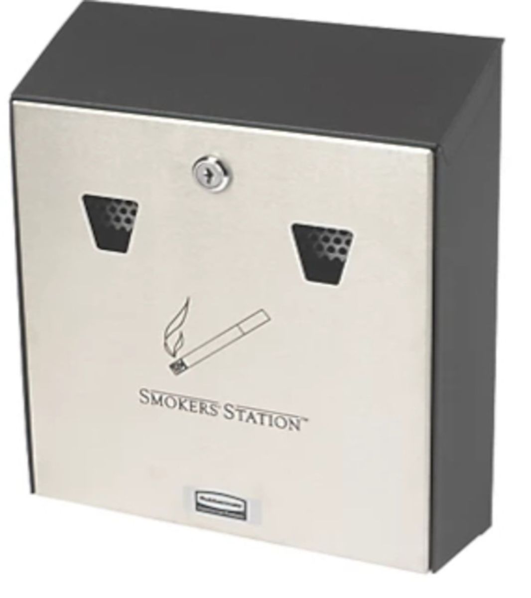 Maxibin Wall Mount Smoker's Station Stainless Steel | Shop Today. Get ...