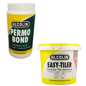 Alcolin - Easy-Tiler Adhesive - 1.5kg with Permobond - 1L | Shop Today ...