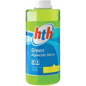 HTH - Green Algaecide Micro Swimming Pool Cleaner - 1L | Shop Today ...