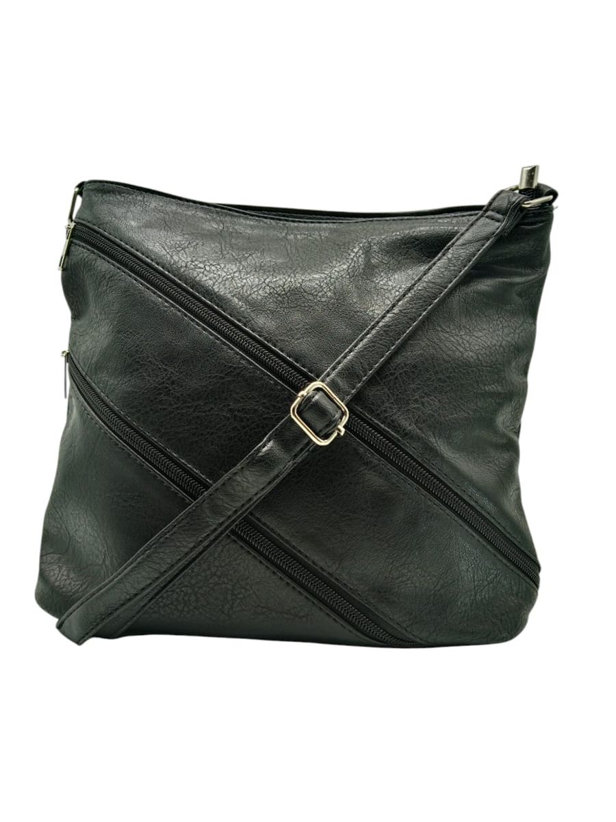 Elegant Diagonal Zipper Handbag with Adjustable Strap - SL2024 | Shop ...