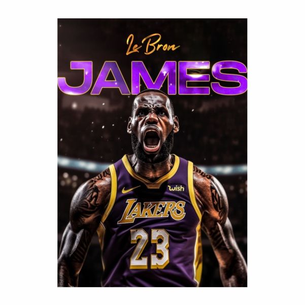 Le Bron James Poster - A1 | Shop Today. Get it Tomorrow! | takealot.com
