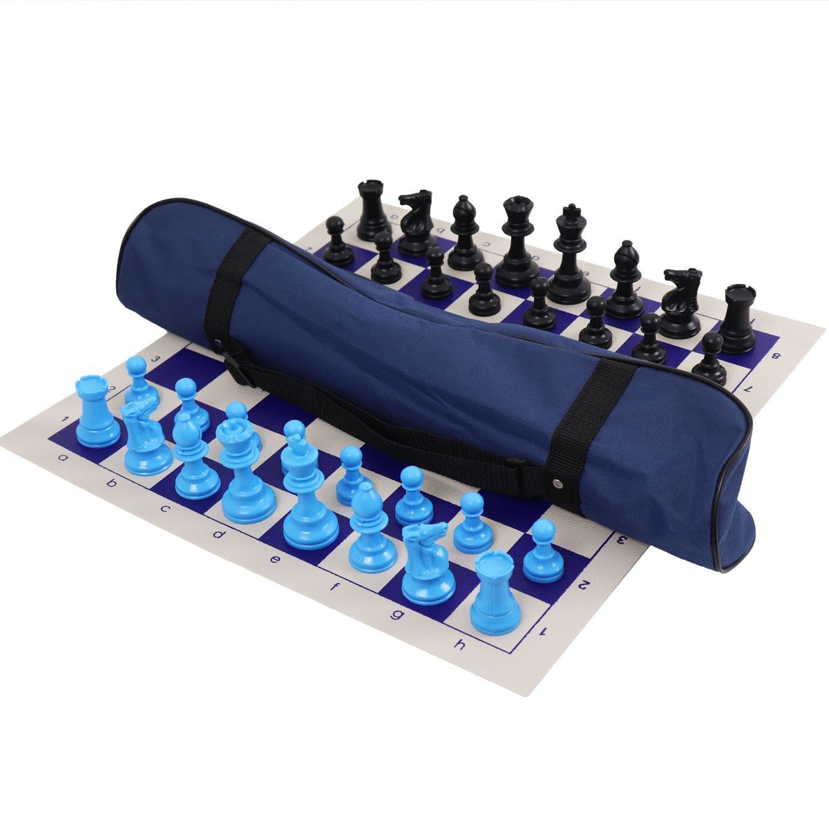 Tournament Standard Chess Set - Blue & Black | Shop Today. Get it ...