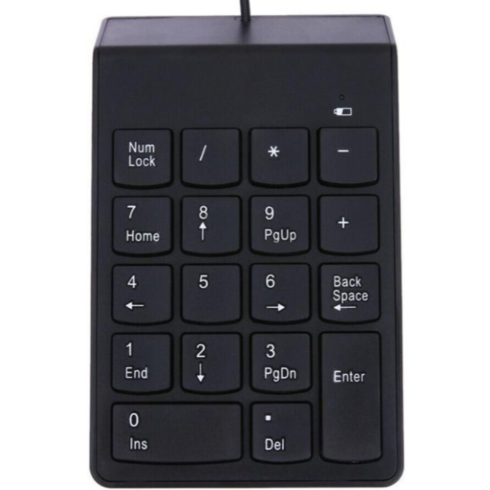 Mini Wired USB Numeric Keypad - Number Pad for Laptop, Number Keyboard ...