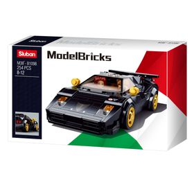 Sluban Building Set: Model Bricks Sport Car - 254 Pieces | Shop Today ...