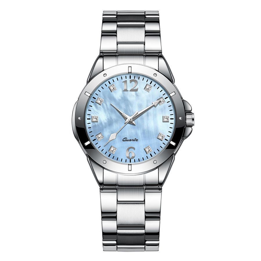 Night Glow Women's Steel Band Watch Diamond Stainless Steel Quartz ...