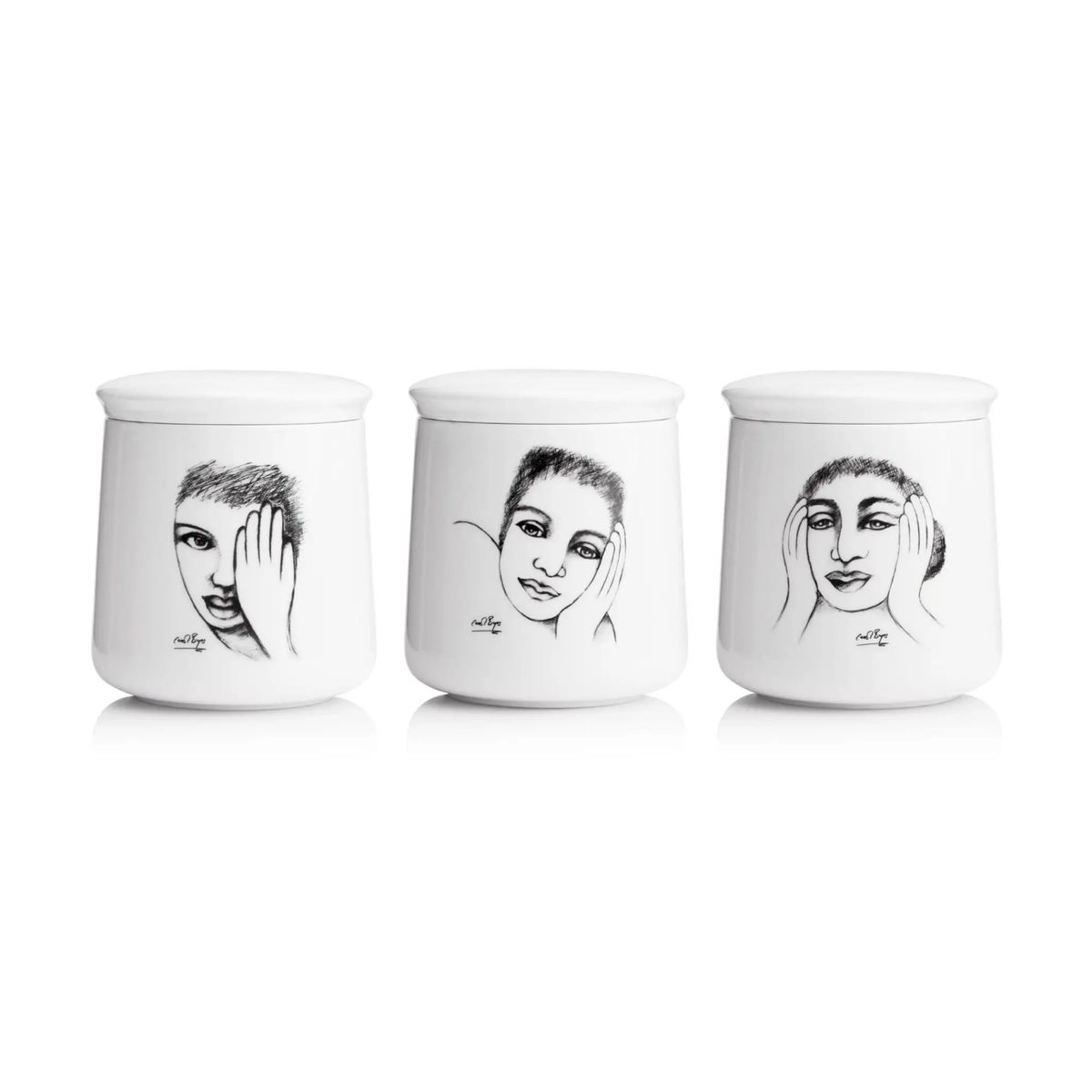 Carrol Boyes Canister Set of 3 - Sketchbook Mix | Shop Today. Get it ...