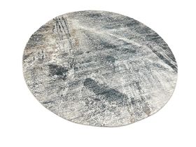 Modern Geometric Machine Made Round Rug/Carpet - 200 x 200cm | Shop ...