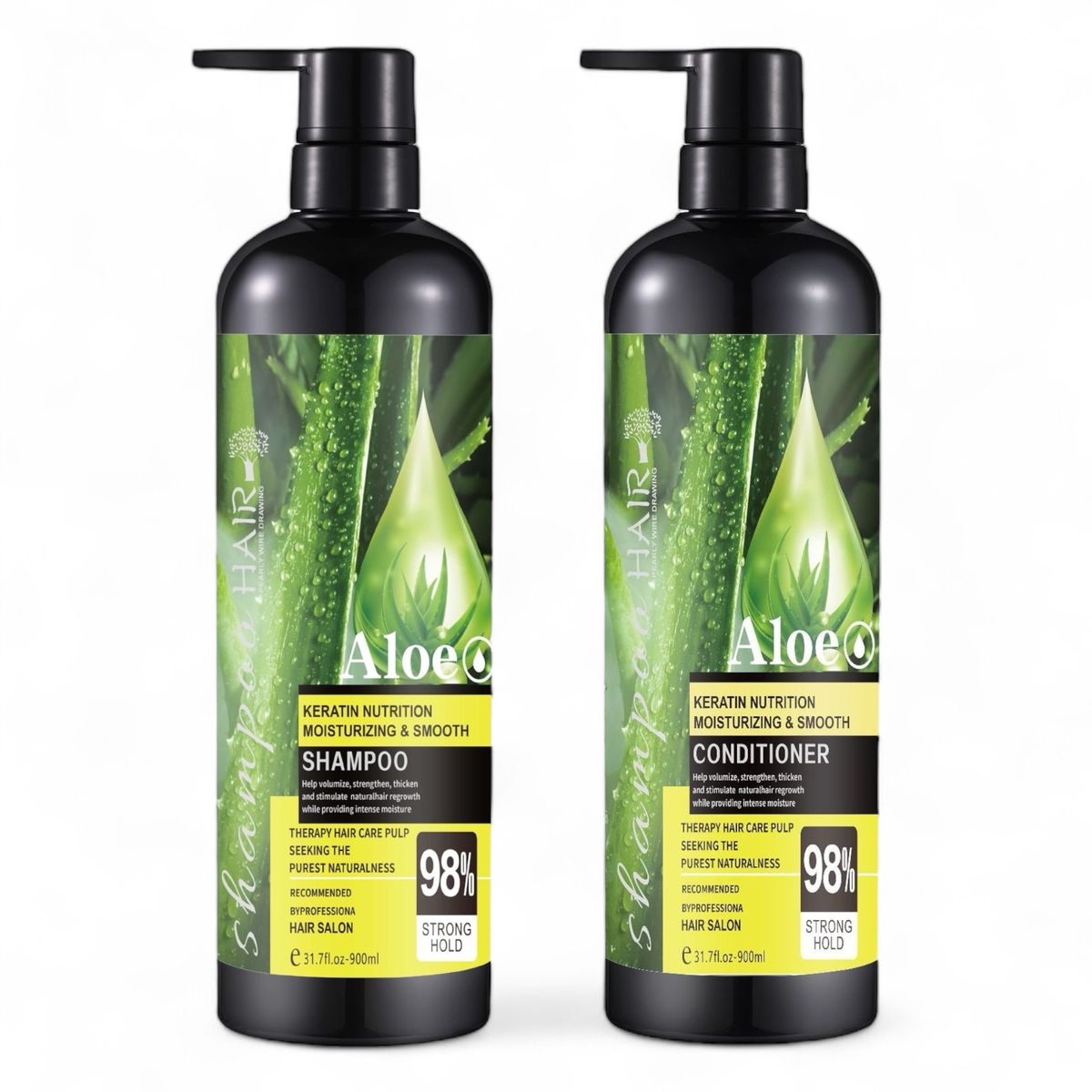 Keratin Aloe Vera Hair Shampoo & Conditioner | Shop Today. Get it ...