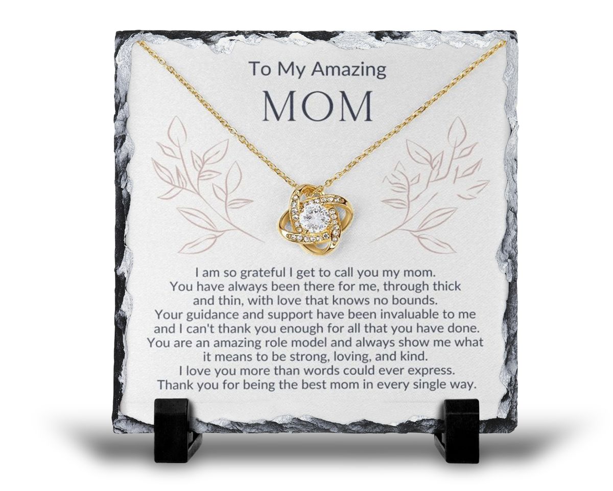 To My Amazing Mom Birthday Christmas Mother S Day For Her Gift Rock