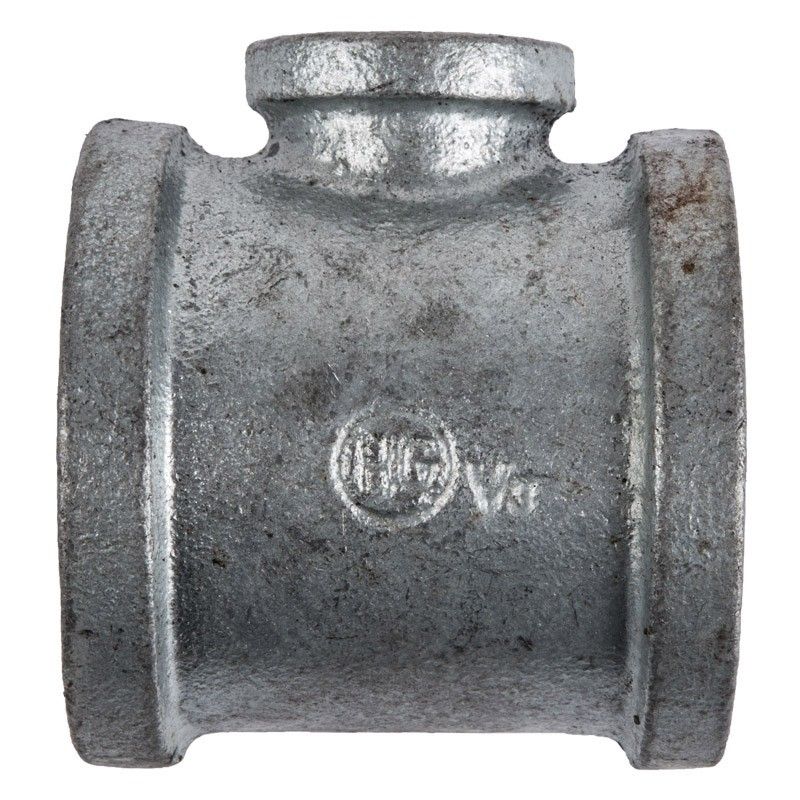Reducing Tee - Galvanized - 50mm x 25mm - 3 Pack | Shop Today. Get it ...