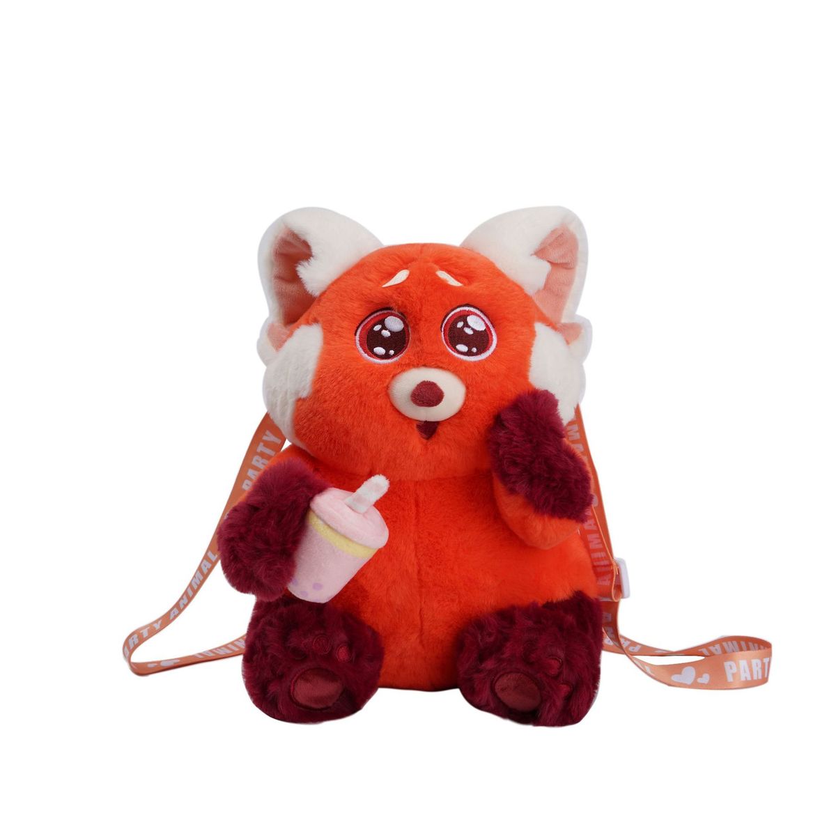 Red Panda Plush Soft Backpack Shoulder Sling Teddy Bag with Small ...
