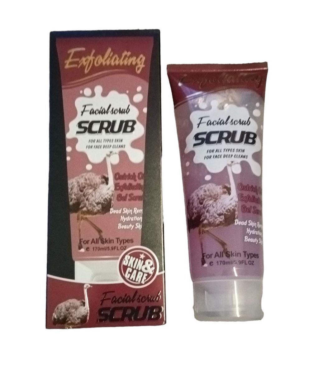 Ostrich Exfoliating Gel Facial Scrub - 170ml | Shop Today. Get it Tomorrow! | takealot.com