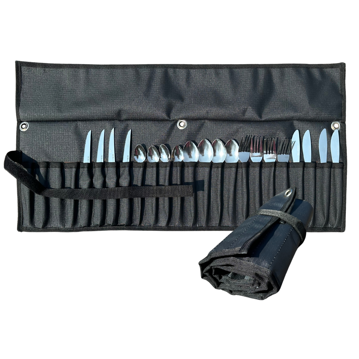 20 Piece Cutlery Roll - Ripstop | Shop Today. Get it Tomorrow! | takealot.com