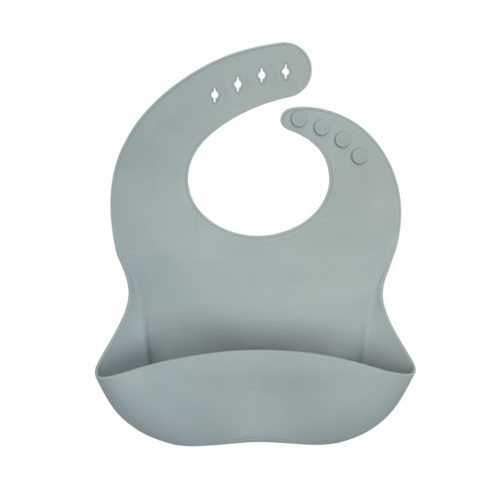 Silicone Bucket Bib - Grey | Shop Today. Get it Tomorrow! | takealot.com