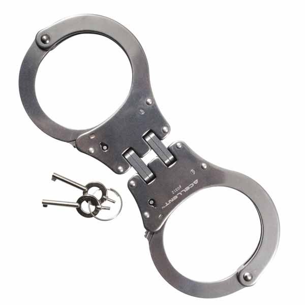 Ballistic Double Lock Stainless-Steel Hinged Handcuffs | Shop Today ...