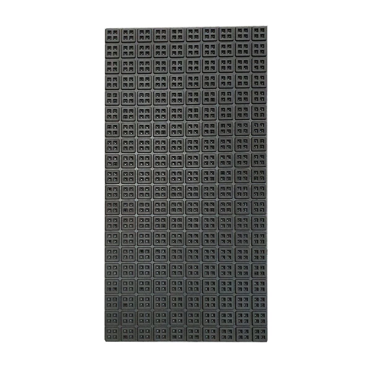 Rubber Waffle Walk Off Mat - 50cm x 100cm - Black | Shop Today. Get it ...