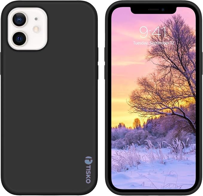 TISKO Liquid Silicone Scratch-Resistant Cover Case for iPhone 11 (6.1 ...