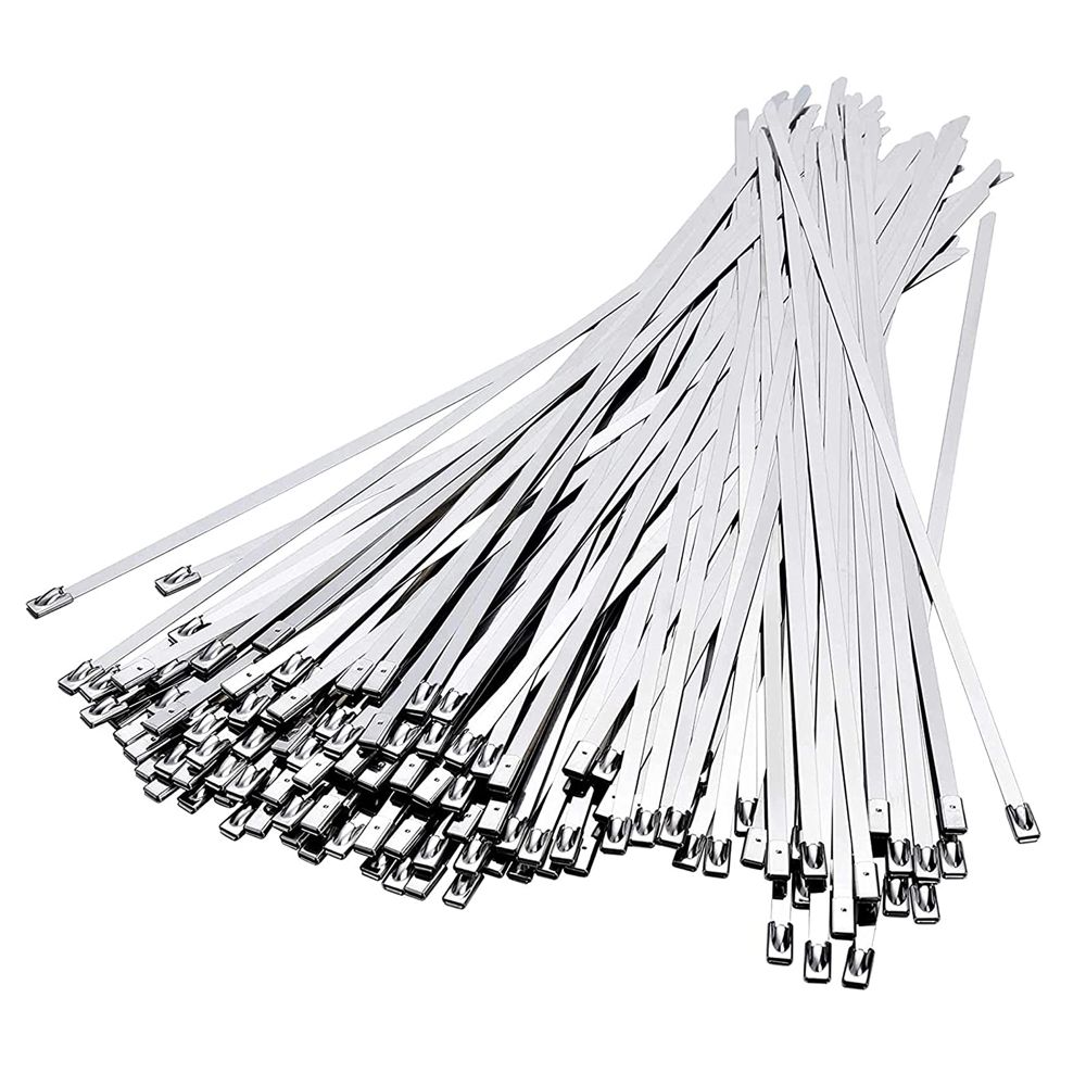 Tool DIY Multifunctional Durable Stainless Steel Cable Tie Set Of 50