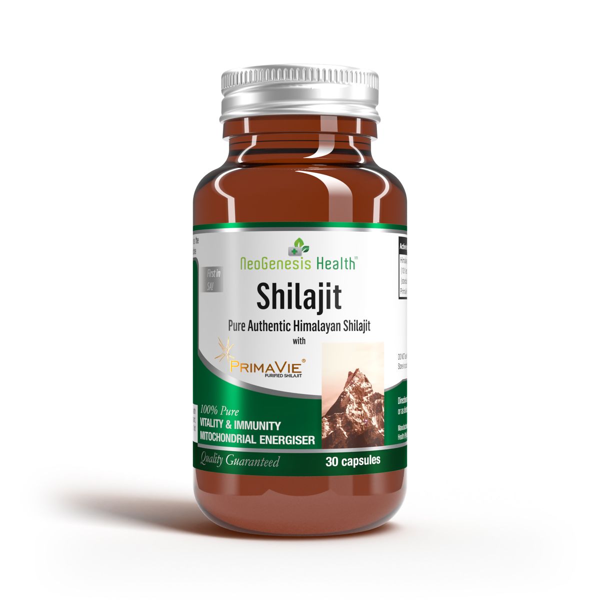 SHILAJIT PrimaVie Energy & Vitality |Mineral Adaptogen| 30 Capsules ...