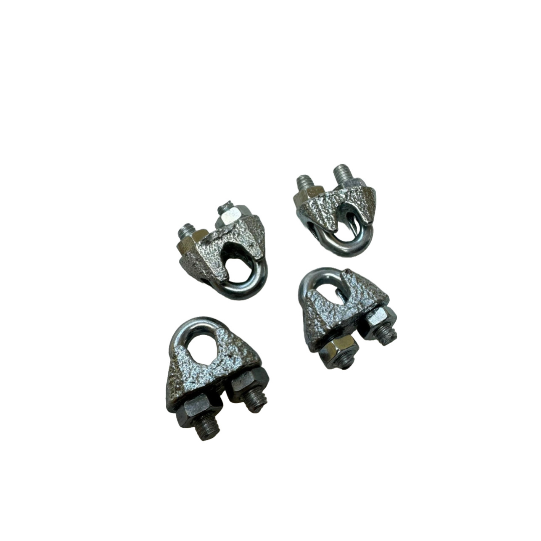4Pcs Galvanized 3mm - 40mm Rope and Cable Fasteners | Shop Today. Get ...