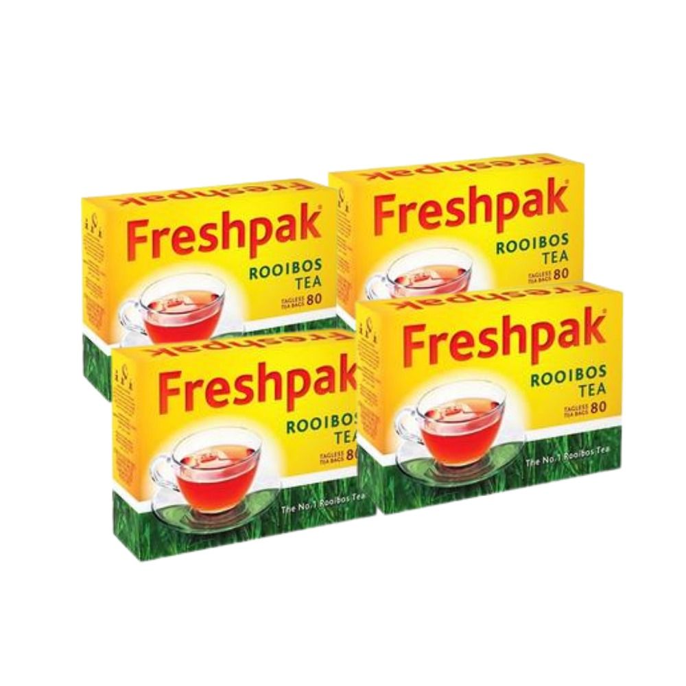 Freshpak Rooibos Tagless Teabags 80s-Pack of 4 | Buy Online in South ...