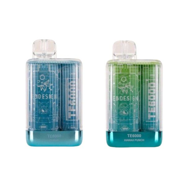 Elf Bar TE6000 Dispo Vape 6000 Puffs - Hawaii Punch & Clear | Shop ...