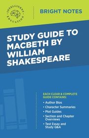 Study Guide to Macbeth by William Shakespeare | Shop Today. Get it ...