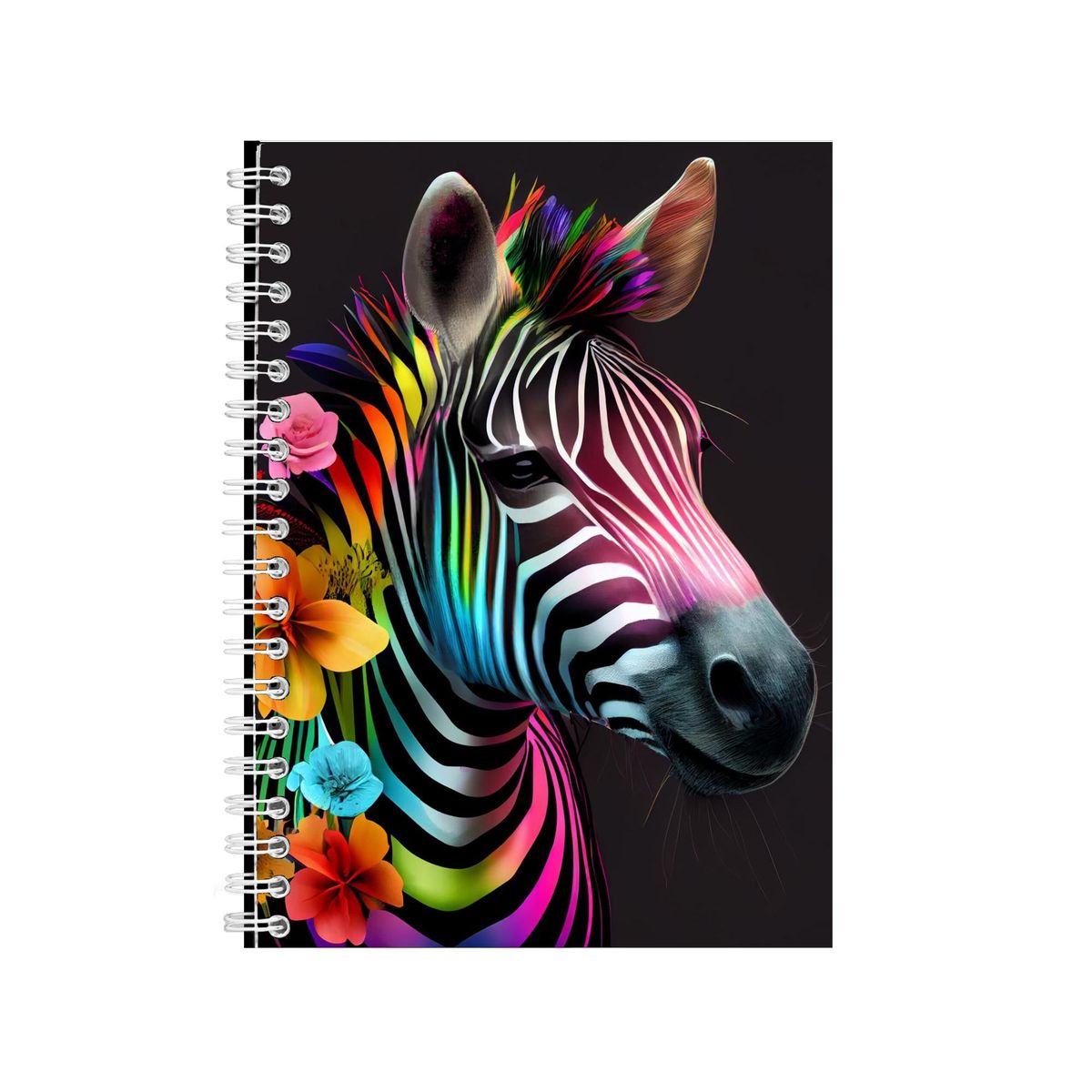 Zebra Neon Notebook Animal Gift Idea Notepad Pad 77 | Shop Today. Get ...