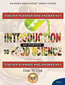 Introduction to Food Science: An Overview Teacher Planner and Answer ...
