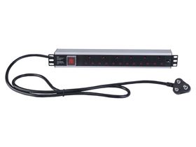 Linkbasic 6 Way Aluminium Moulded Rack Mount PDU multi plug 6x 16A ...