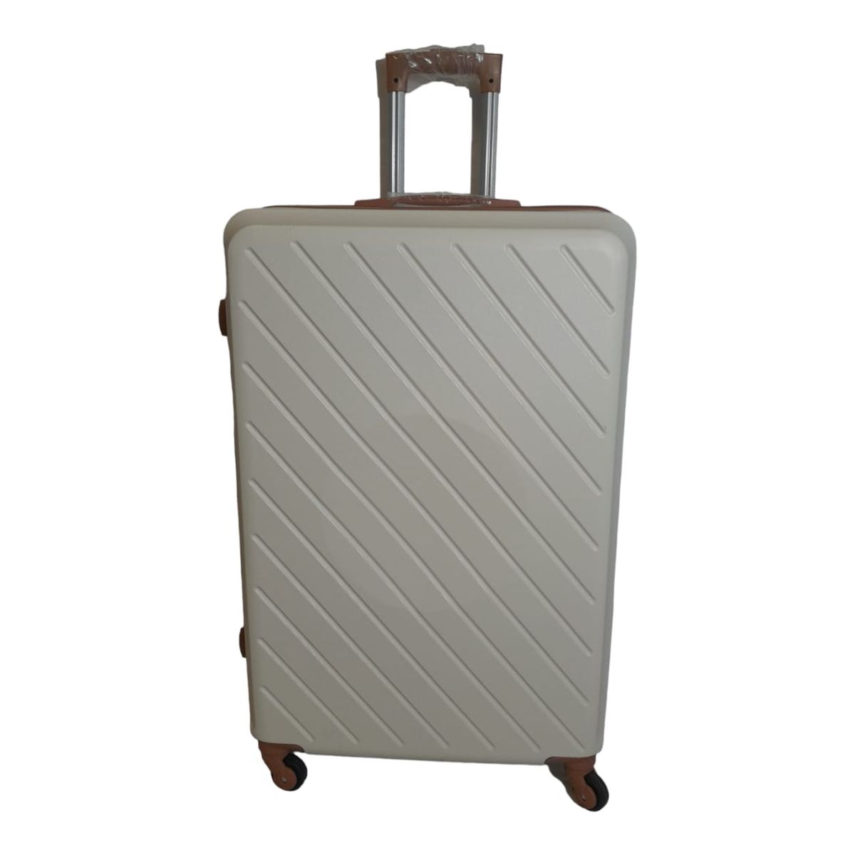1 Piece Hard Outer Shell Luggage Set Premium ZT - White | Shop Today ...