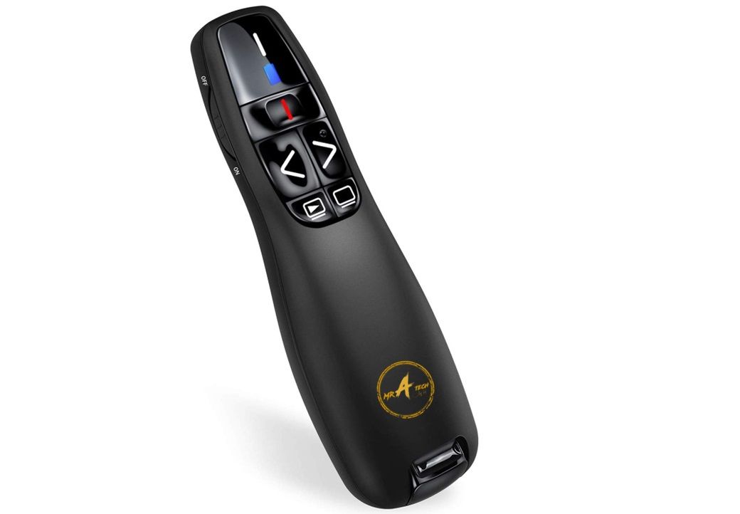 Presenter Remote Control Laser Pointer Pen,with USB Receiver for PC ...
