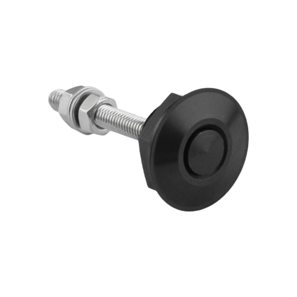 Car Mini Stainless Steel Quick-Pins Push Button Hood Pins Lock Clip Kit ...