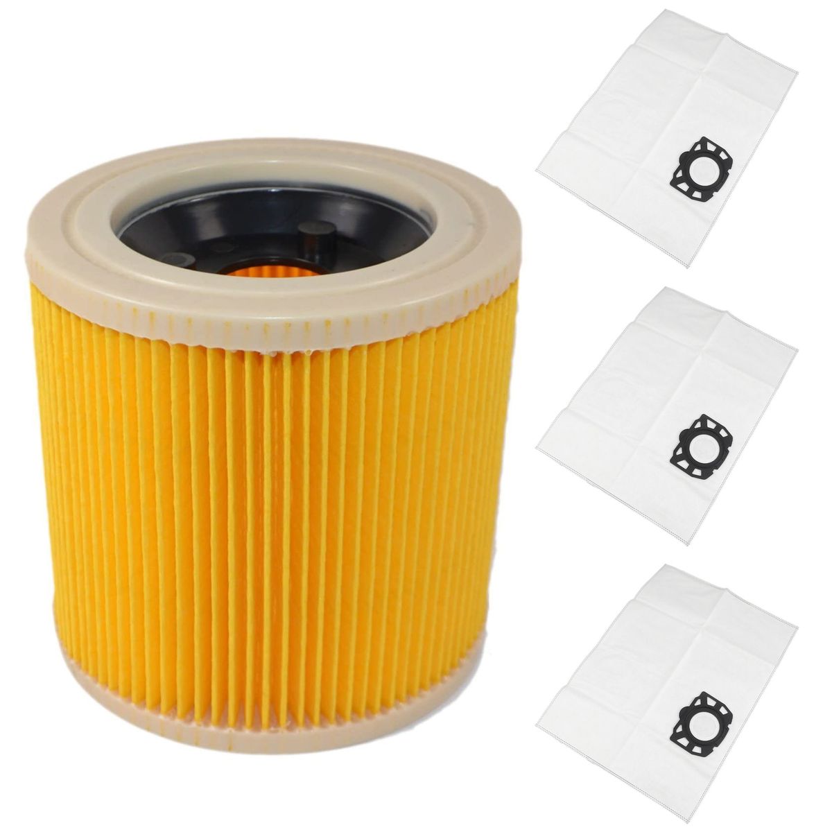 Vacuum Filter compatible with Karcher WD2 WD3 MV2 MV3 | Shop Today. Get ...