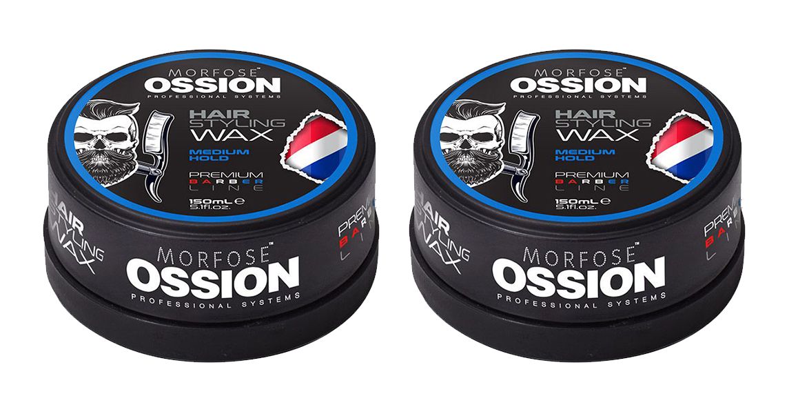 Ossion Hair Gel Wax Medium Hold - 2 Pack - 150ml | Shop Today. Get it ...