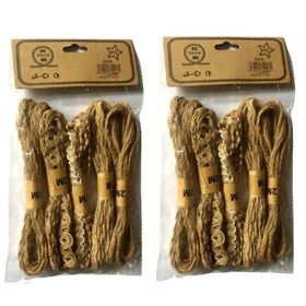 FI- Pack of 5 Elegant Hemp Ribbon, Rope for Gifting | Shop Today. Get ...