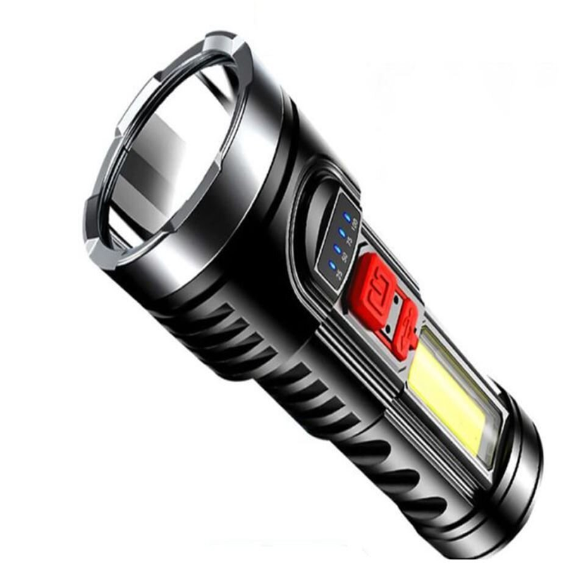 USB Charge Flashlight L-822-With battery display | Shop Today. Get it ...
