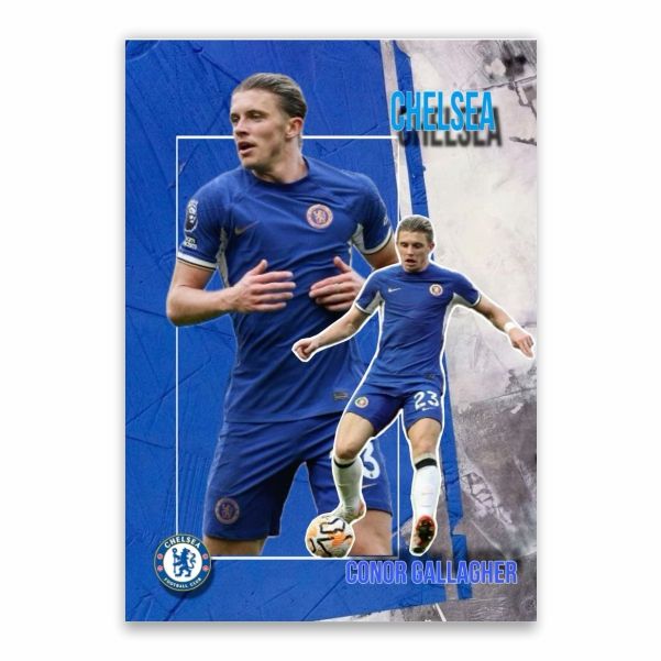Conor Gallagher Chelsea Poster - A1 | Shop Today. Get it Tomorrow ...