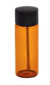 Glass Snuff Container With Attached Spoon | Shop Today. Get it Tomorrow ...