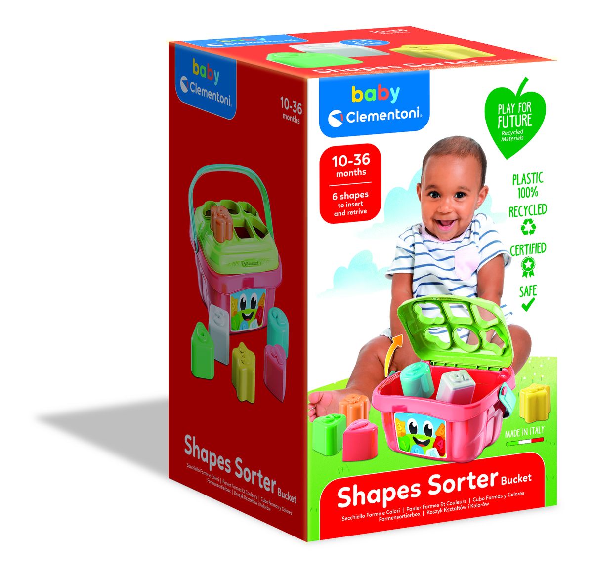 Clementoni - Basic Shape Sorter | Shop Today. Get it Tomorrow ...