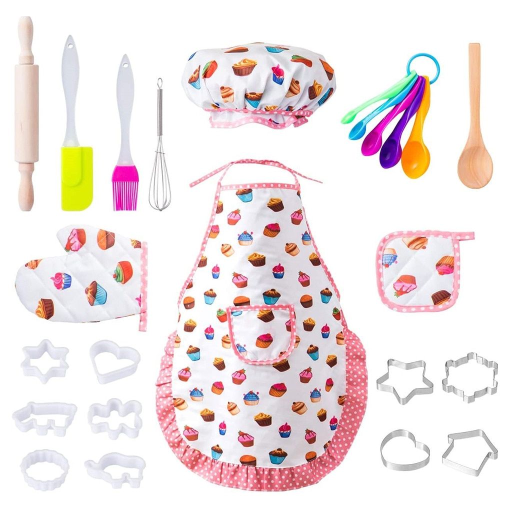 Chef Cooking Set For Kids Kitchen Set of 20 | Shop Today. Get it ...