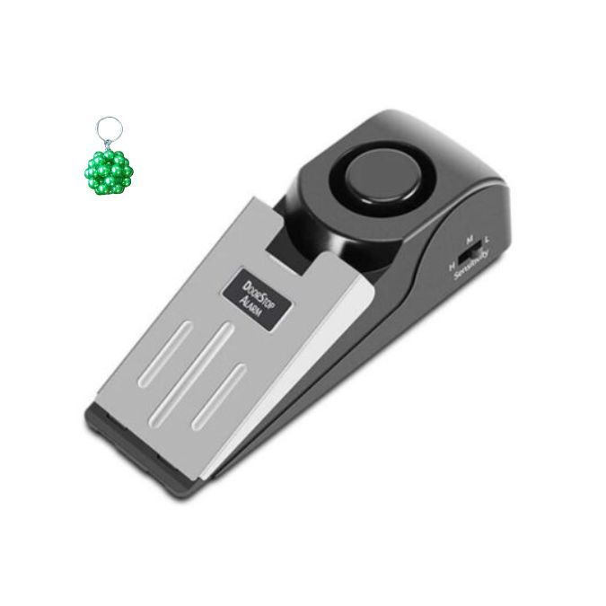 Door Stop Alarm Security System Safety Wedge 3 Levels And A Keyholder ...