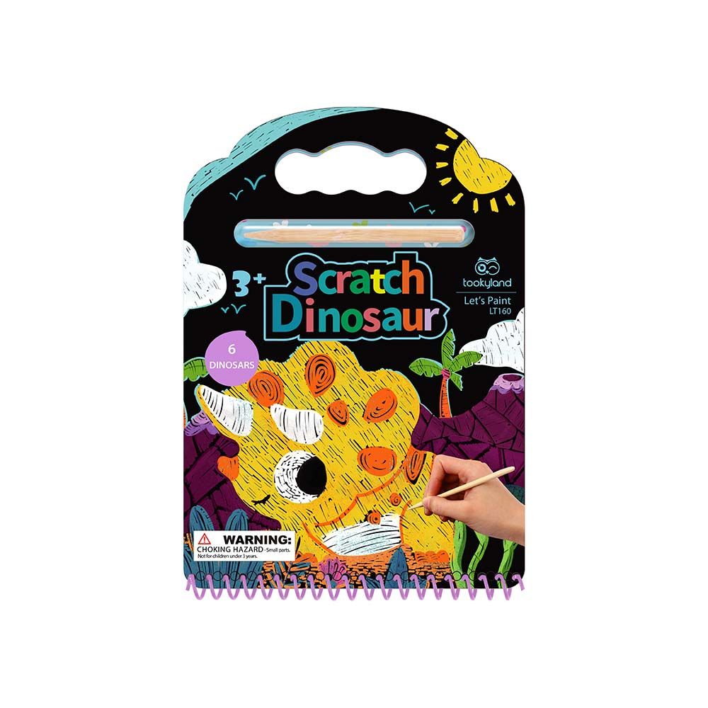 TookyToy Dinosaur Scratch Art Set | Shop Today. Get it Tomorrow ...
