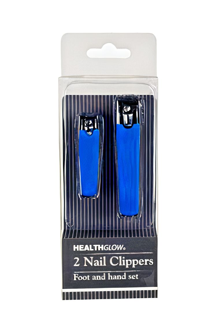 2 Piece Blue Nail Clipper Set for Feet and Hands | Shop Today. Get it ...