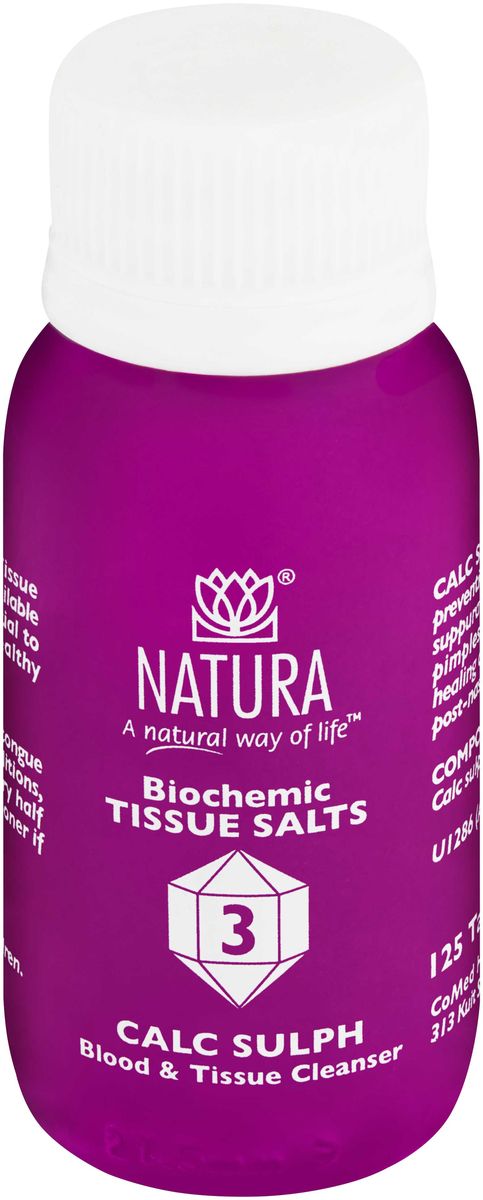 Natura Calc Sulph D6 Tablets - 125's | Shop Today. Get it Tomorrow ...