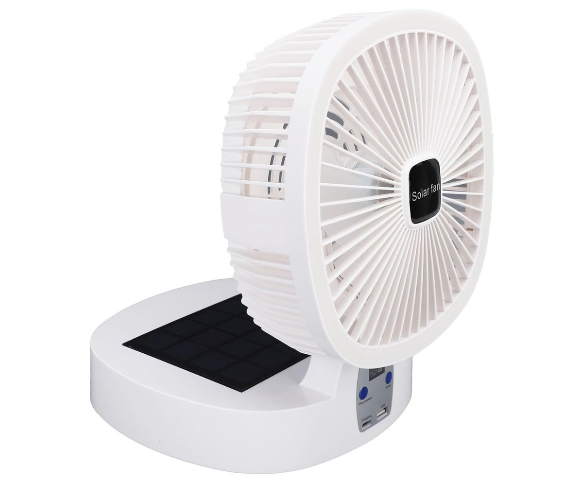 Solar Powered Air Circulation Fan | Shop Today. Get it Tomorrow ...