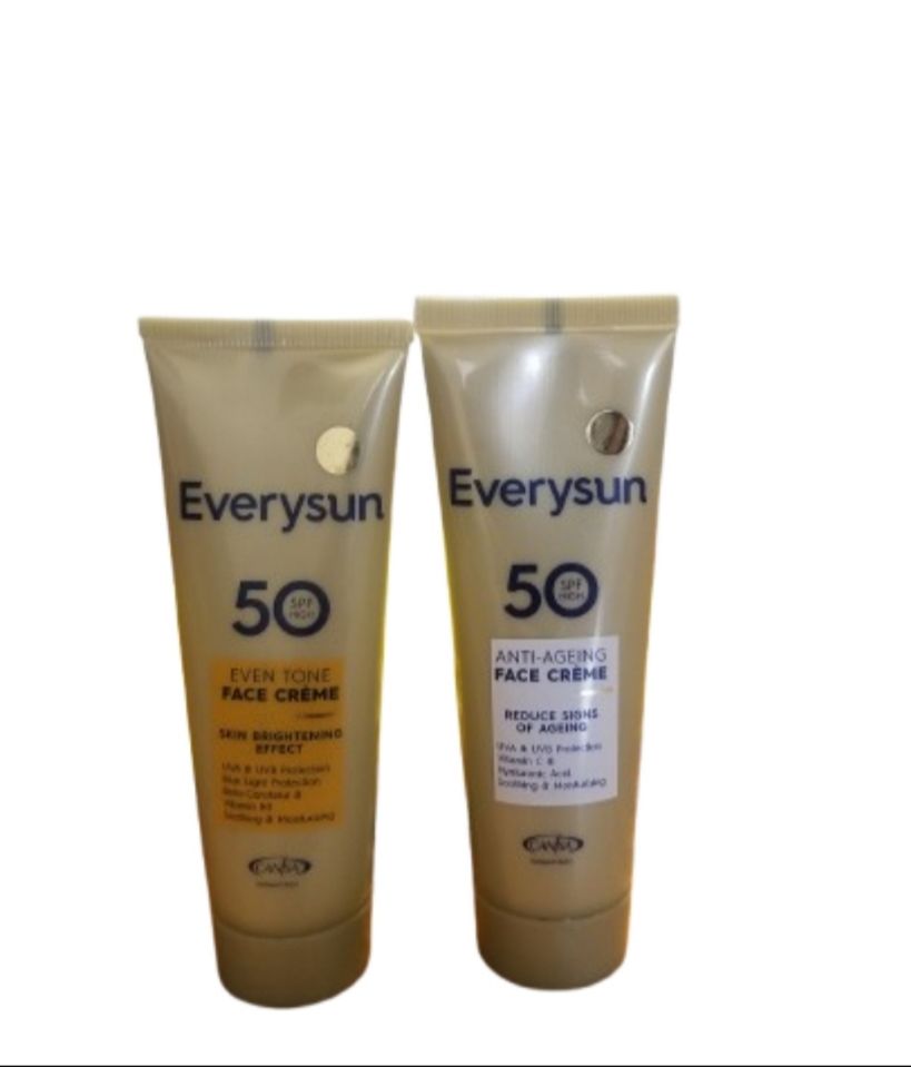 Everysun Anti- Ageing Face Cream + Even Tone Face Cream SPF50 - Combo ...