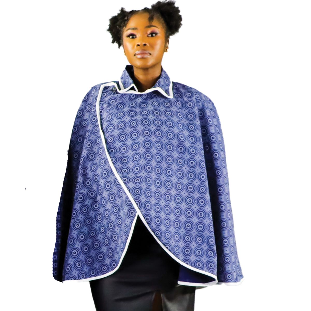 Africa Fashion House Blazin Shwe Shwe Collar Poncho | Shop Today. Get ...